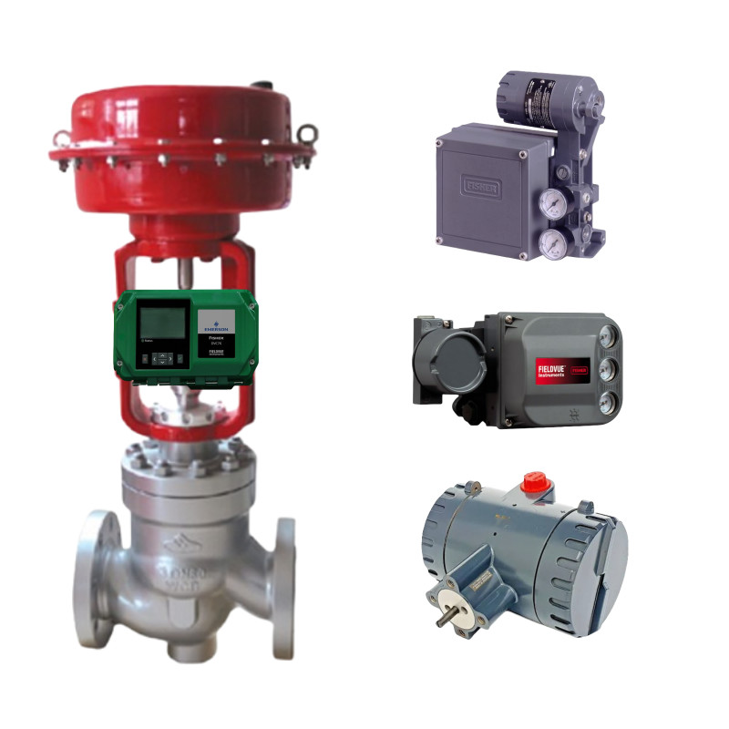 Stock Emerson Fisher Pneumatic Control Valve High Quality DVC7K DVC6200 ...