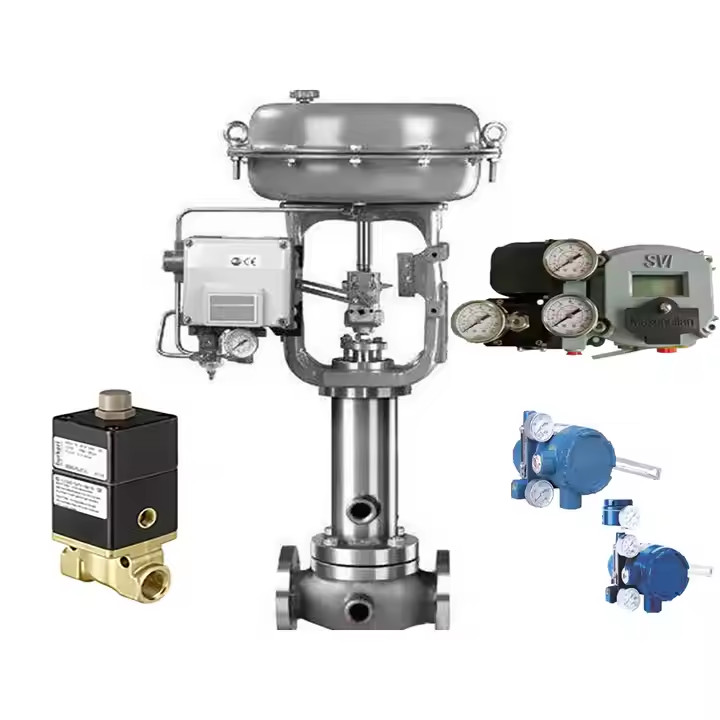 Chinese Valve Double Port Valve Advanced Stainless Steel Carbon Top ...