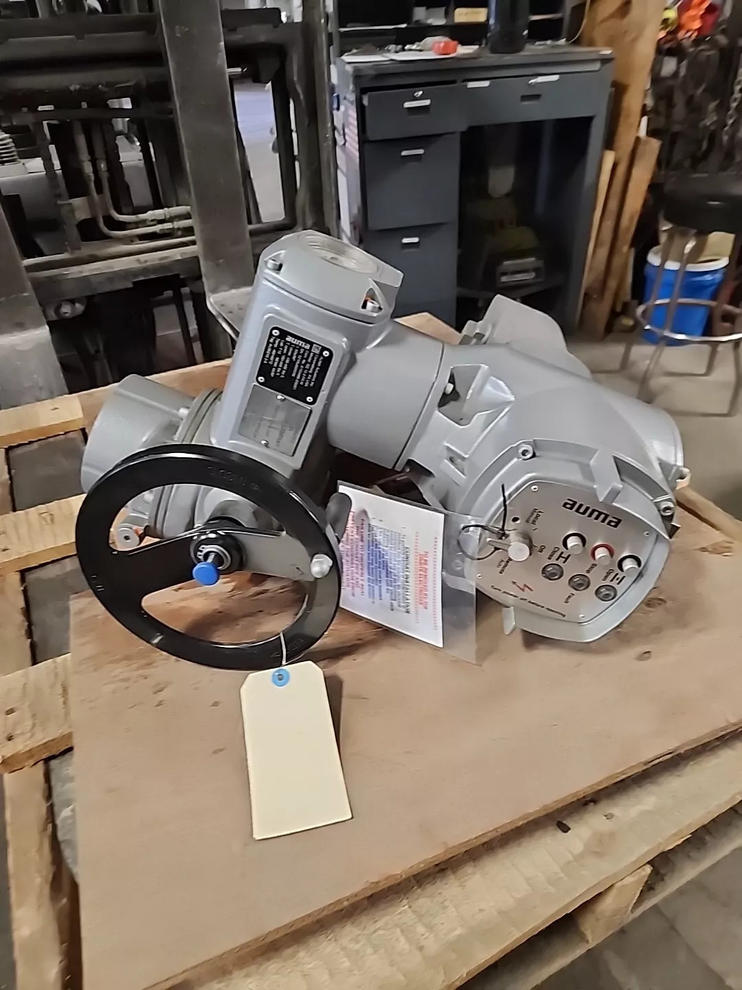 SA 07.2 - 16.2 Multi Turn Actuator With Integrated Control Unit By AUMA