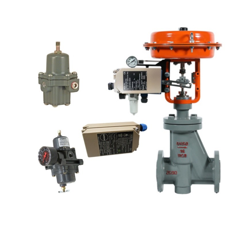 Brand New Samson 3766 3767 Electric Pneumatic Control Valves Positioner ...