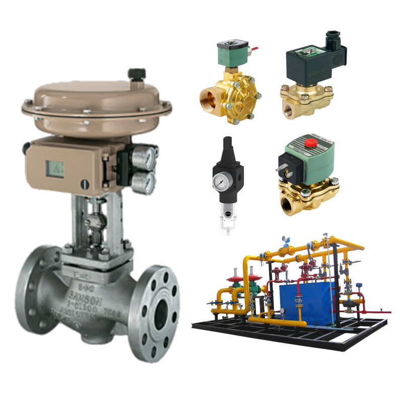 Samson 3241 Globe Control Valve of the ANSI 300 Pressure Class Rating ...