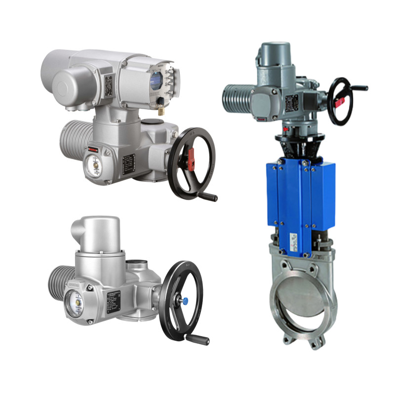 Multi-turn Actuators SA And SAR By AUMA With SAMSON 3725 HART Pneumatic ...