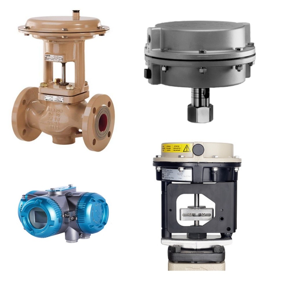 Samson 3241 Globe Valve And 3271 Pneumatic Actuator , Equipped With ...
