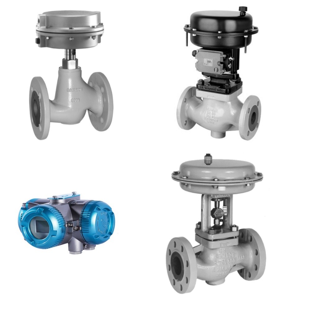 Samson 3260/3244 Control Valve And 3271/3277 Pneumatic Actuator With ...