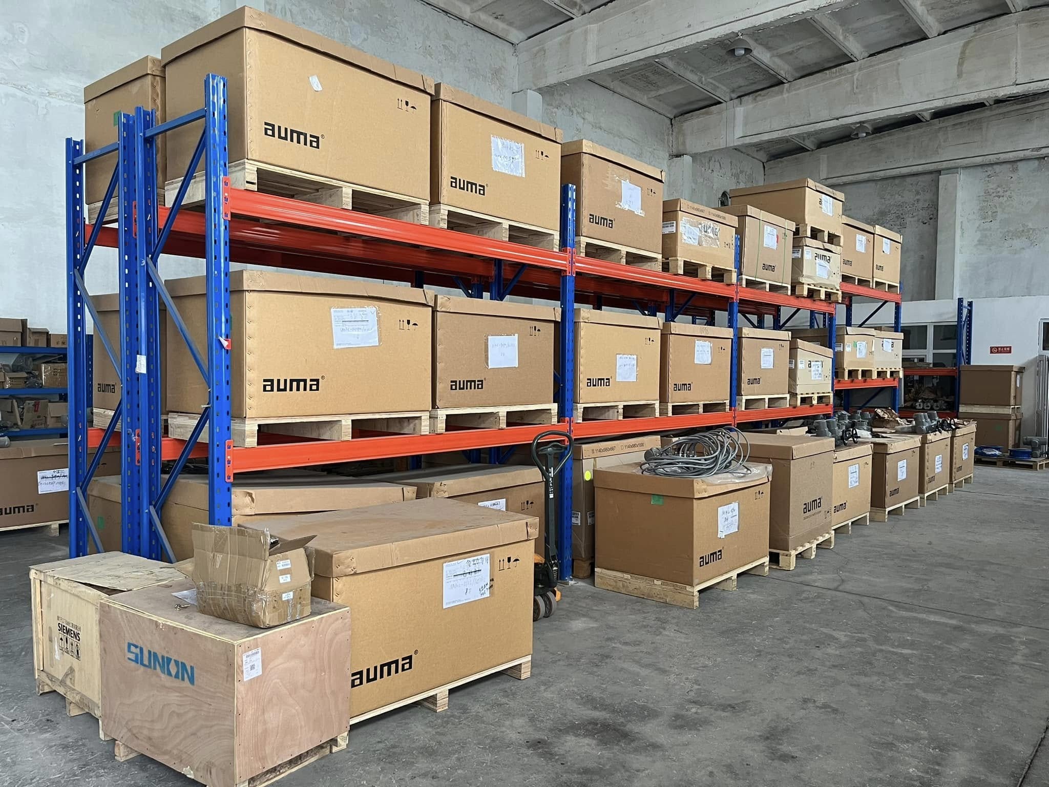 AUMA Electric Actuator SA/SAR Series With G Or NPT Air Connections