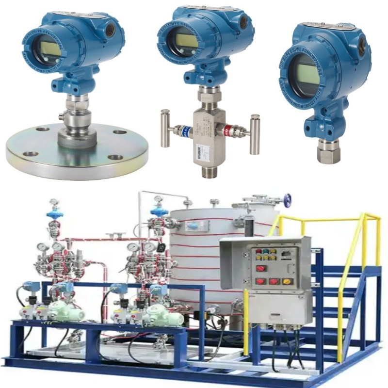 Rosemount R306/306 In-Line Manifold 1199/1299 Diaphragm Seal System And ...