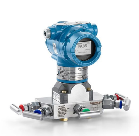 Pressure / Flow Control Skid With Rosemount Pressure Transmitter 3051N ...