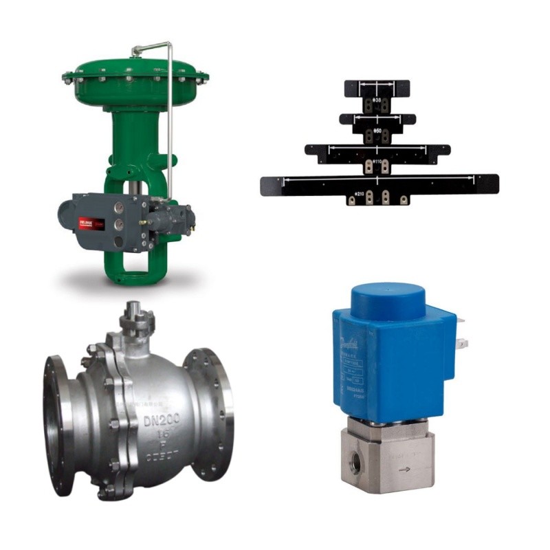 China control valve with TopWorx dxp limit switch, Danfoss solenoid ...