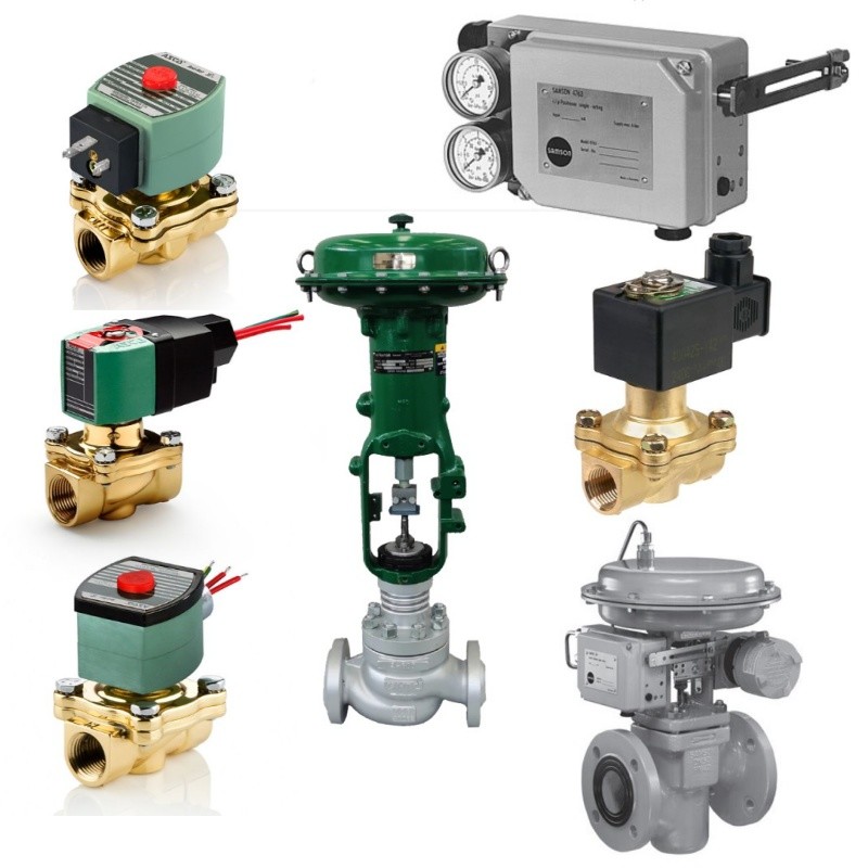 SAMSON 4763/4765 Valve Positioner ASCO Solenoid Valve 8223G010 8223G023 ...