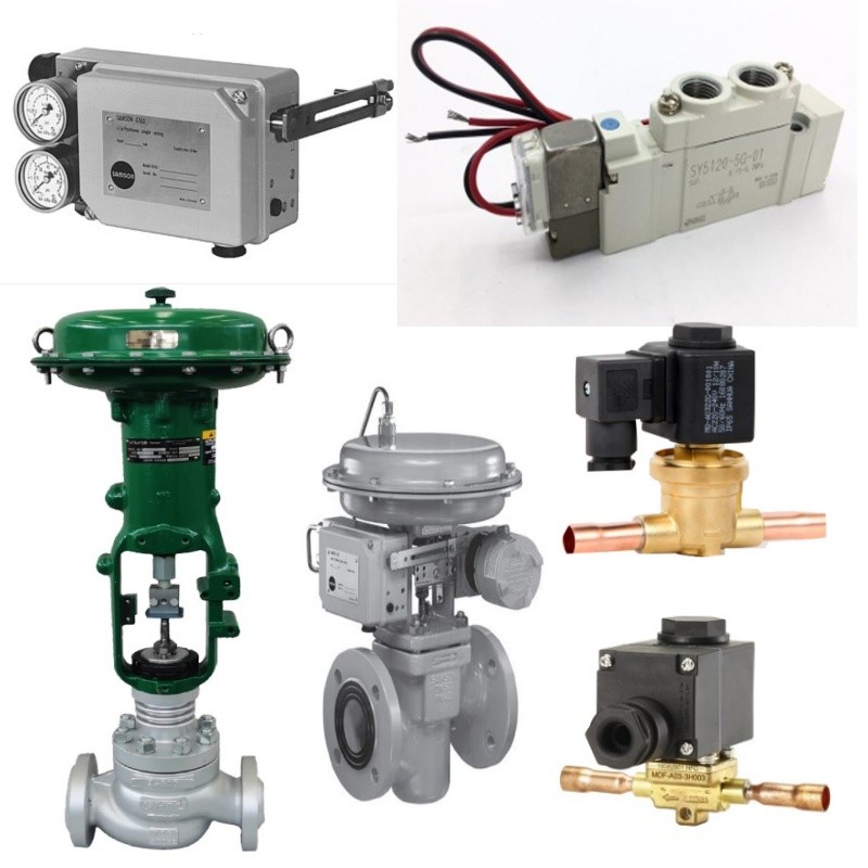 SAMSON 4763/4765 Valve Positioner ASCO Solenoid Valve 8223G010 8223G023 ...