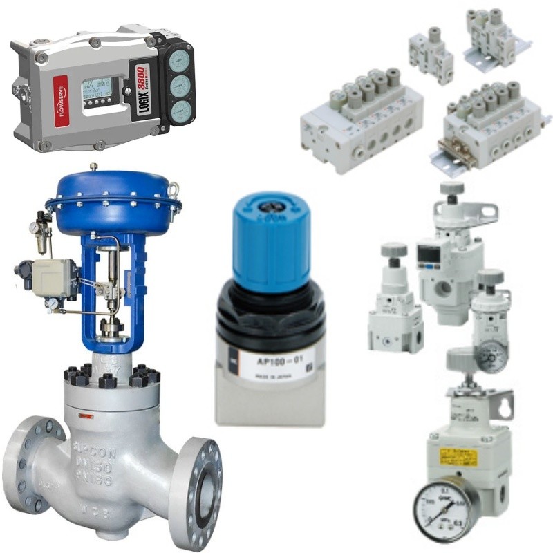 Flowserve Digital Valve Positioner 3800 520MD 3200MD With ASCO Solenoid ...