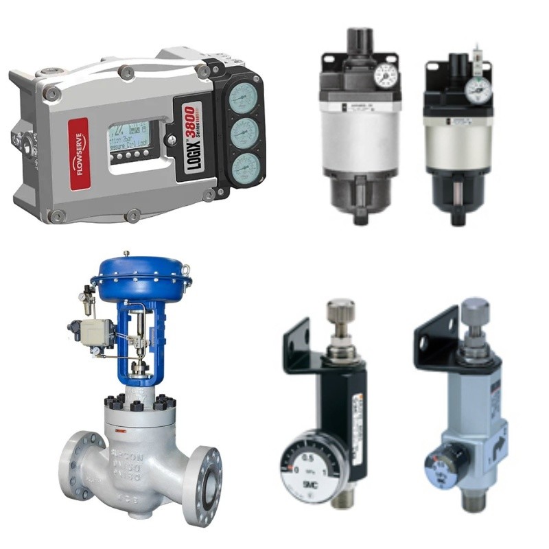 Flowserve Digital Valve Positioner 3800 520MD 3200MD With ASCO Solenoid ...