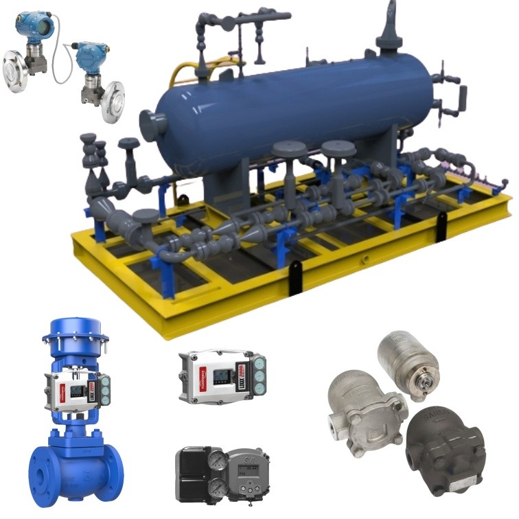 Spiraxsraco Steam Trap FT14 And Bithermo Pneumatic Control Valve With ...