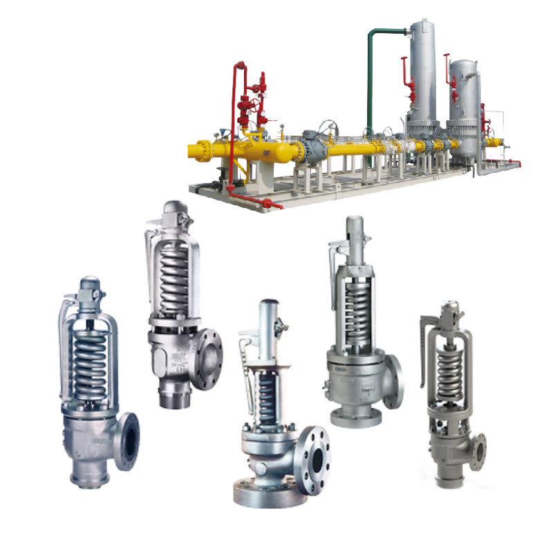 Air Compressor Skid-Mounted Crosby Pressure Relief & Safety Valves ...