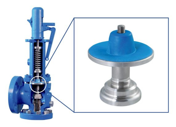 Full Lift Flanged Safety Valves Pilot Spiraxsarco SV607 Use on Steam ...