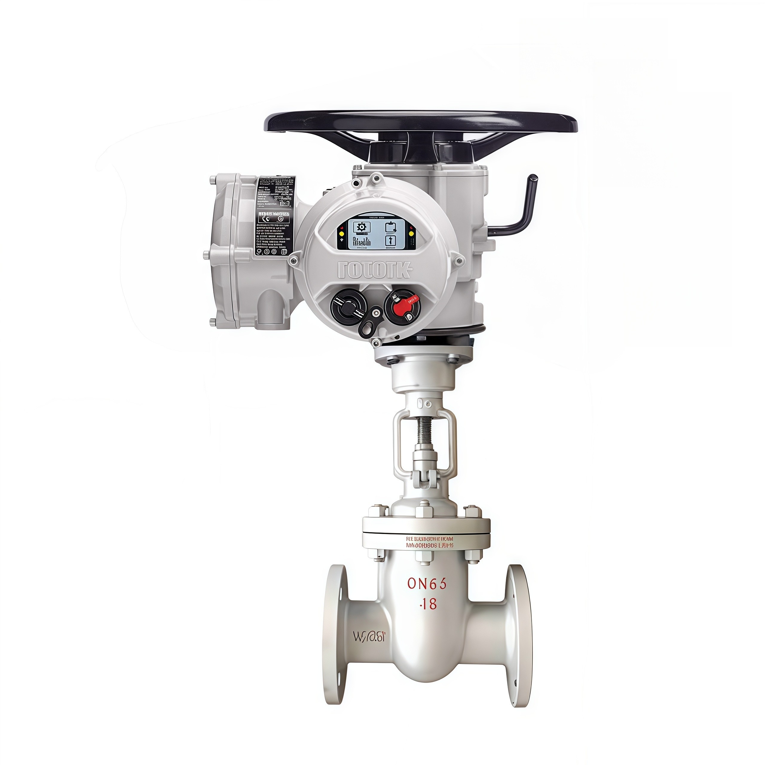 Gate Stop Valve Rotork IQ Series Electric Intelligent Actuators Multi-turn Electric Actuators ...