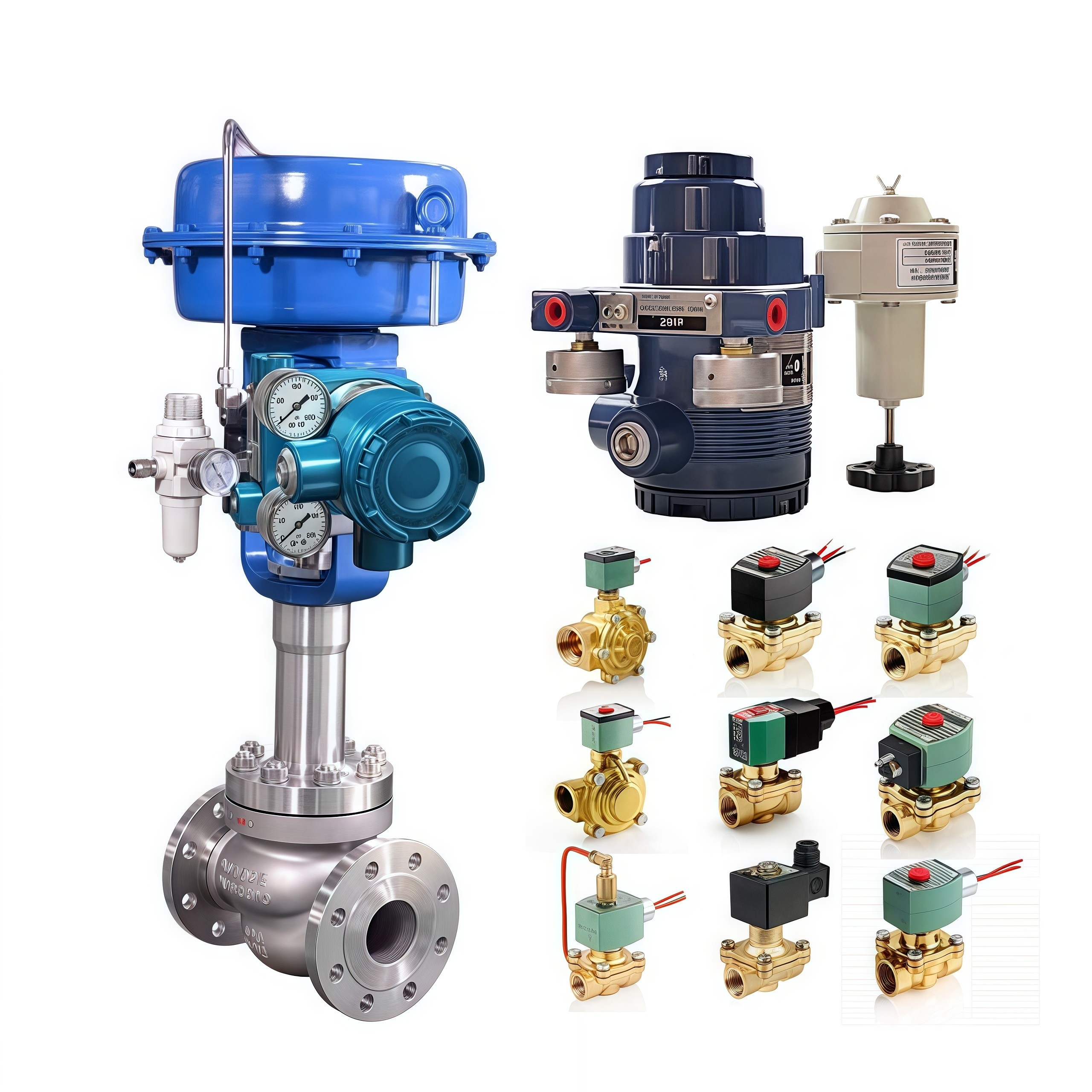 Supplier 210 Series ASCO Solenoid Valve Positioner 4-20 Azbil AVP300 ...