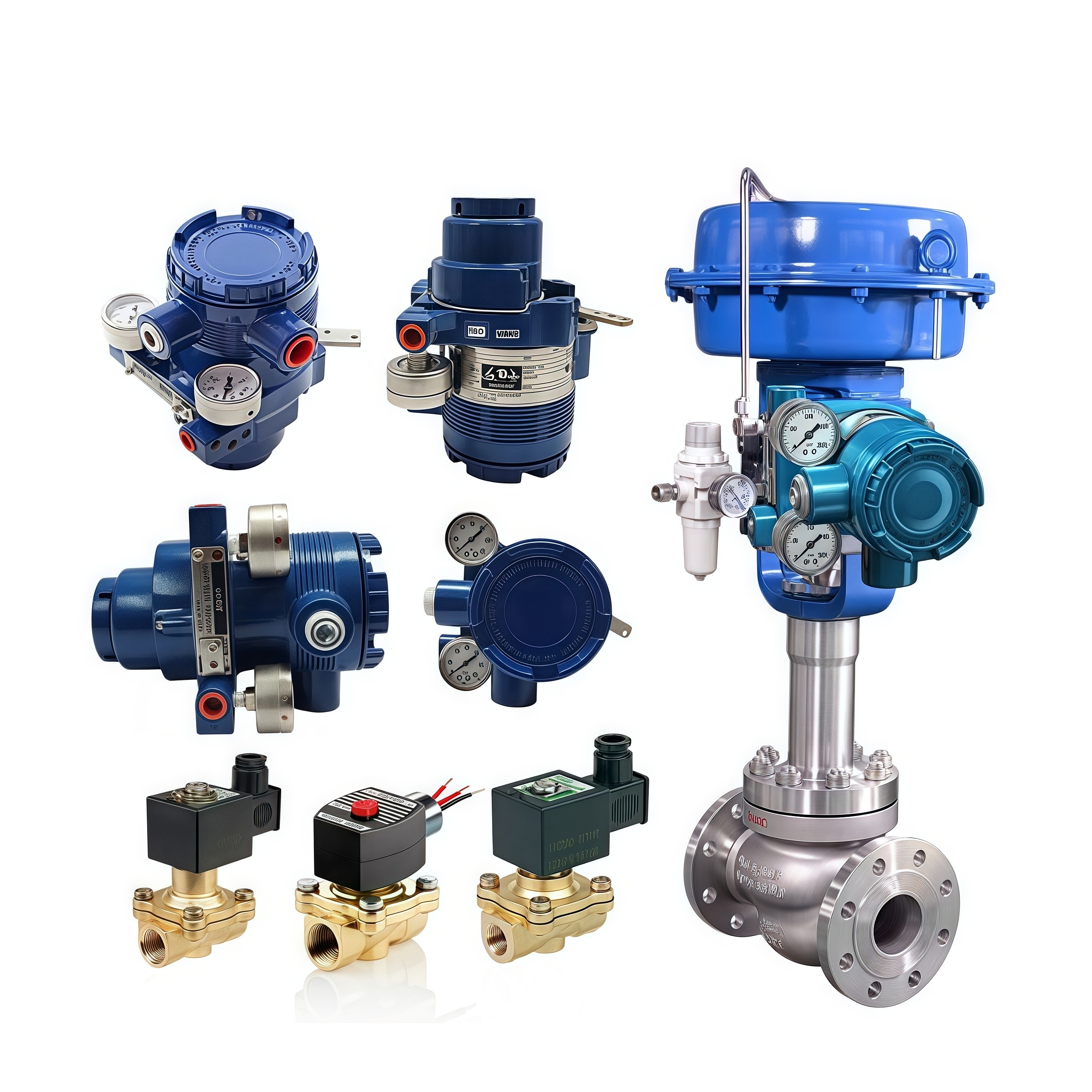 Supplier 210 Series ASCO Solenoid Valve Positioner 4-20 Azbil AVP300 ...