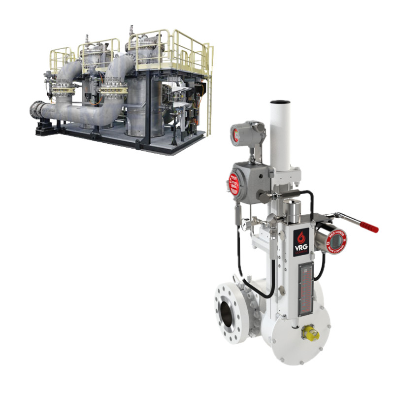 VRG Pneumatic Rotary Control Valves VPC-SA Valve Pilot Controllers RCVC ...