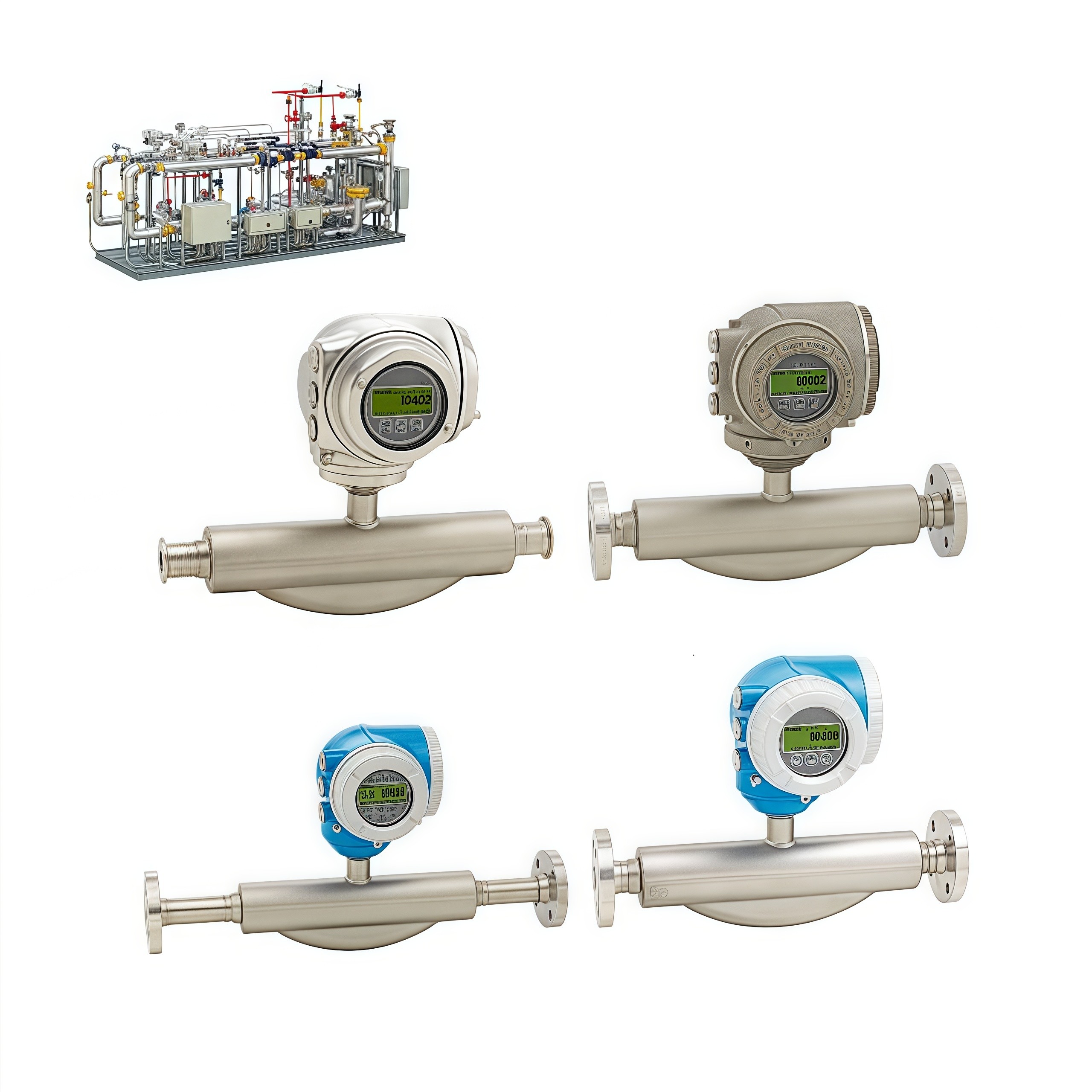 High Precision E+H F 300 F 500 Coriolis Mass Flowmeter Price Endress ...