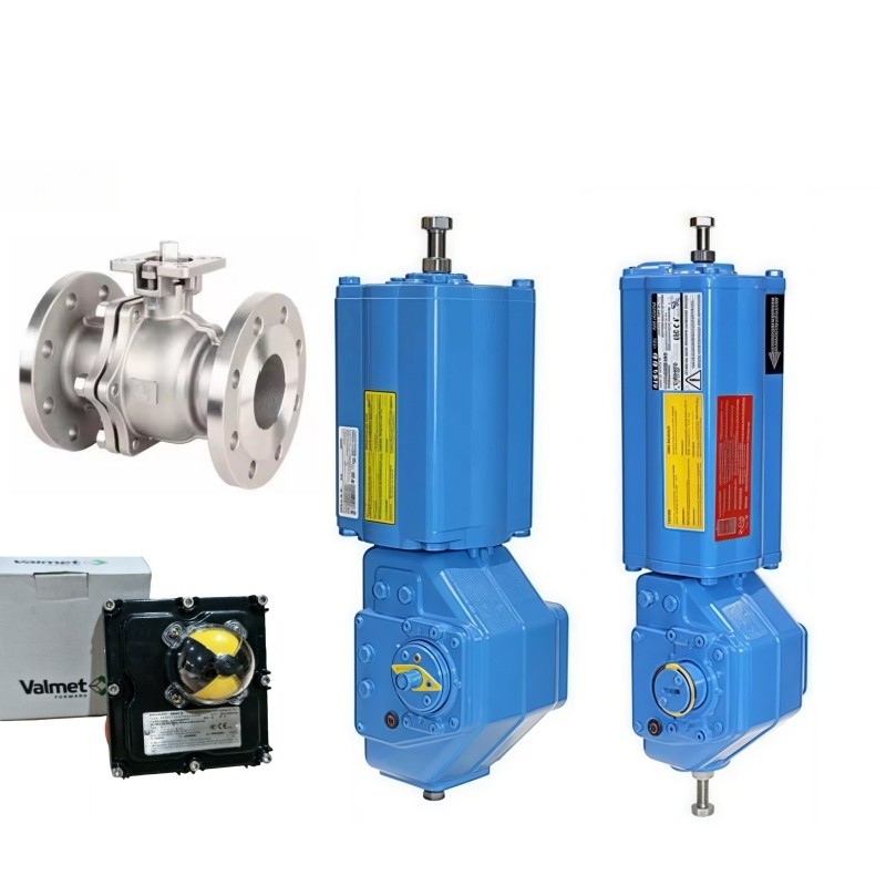 Stock Neles K Series Limit Switch Double Acting B1 Valmet Piston Type ...