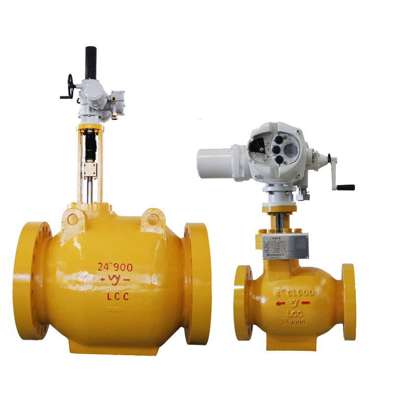 Chinese A2000 Electric Axial Flow Valve Manufacturer OEM AUMA Electric ...