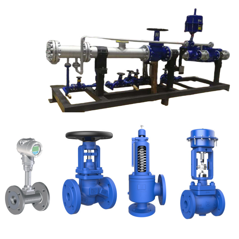 Steam Trap Station Heat Recovery Skid Customized Balanced Pressure ...