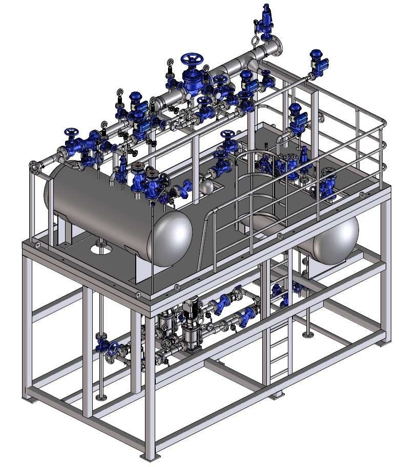Chinese Non-standard Heat Recovery Skid Customized Solutions Bithermo ...