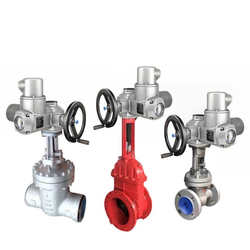 Stock Supplier Electric Gate Valve AUMA SA Multi-turn Actuators Control ...