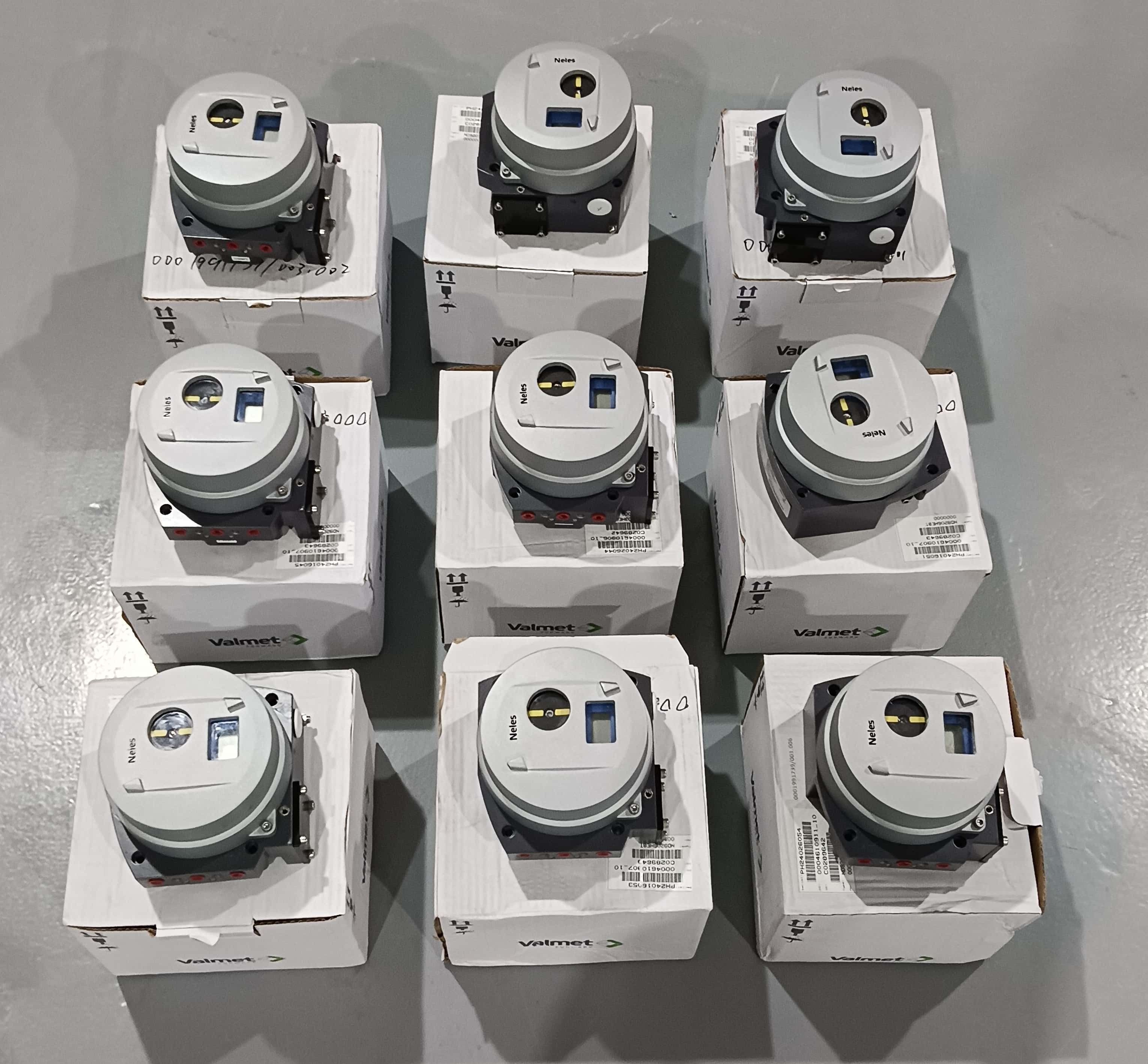 Stock Pneumatic Control Valve Actuator Intelligent Valve Controller ...