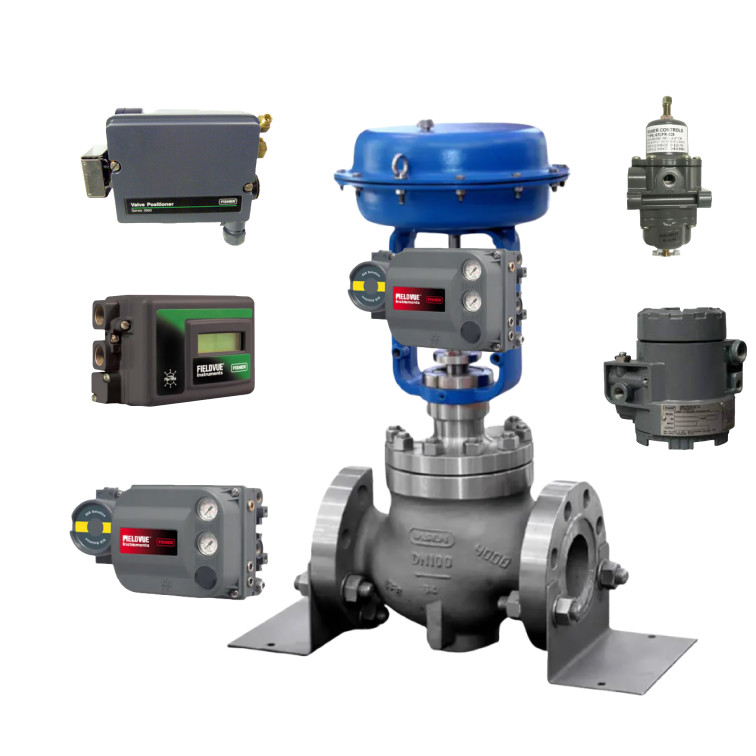 New Control Valve And Positioner FISHER DVC2000/DVC6200 Spirax ...