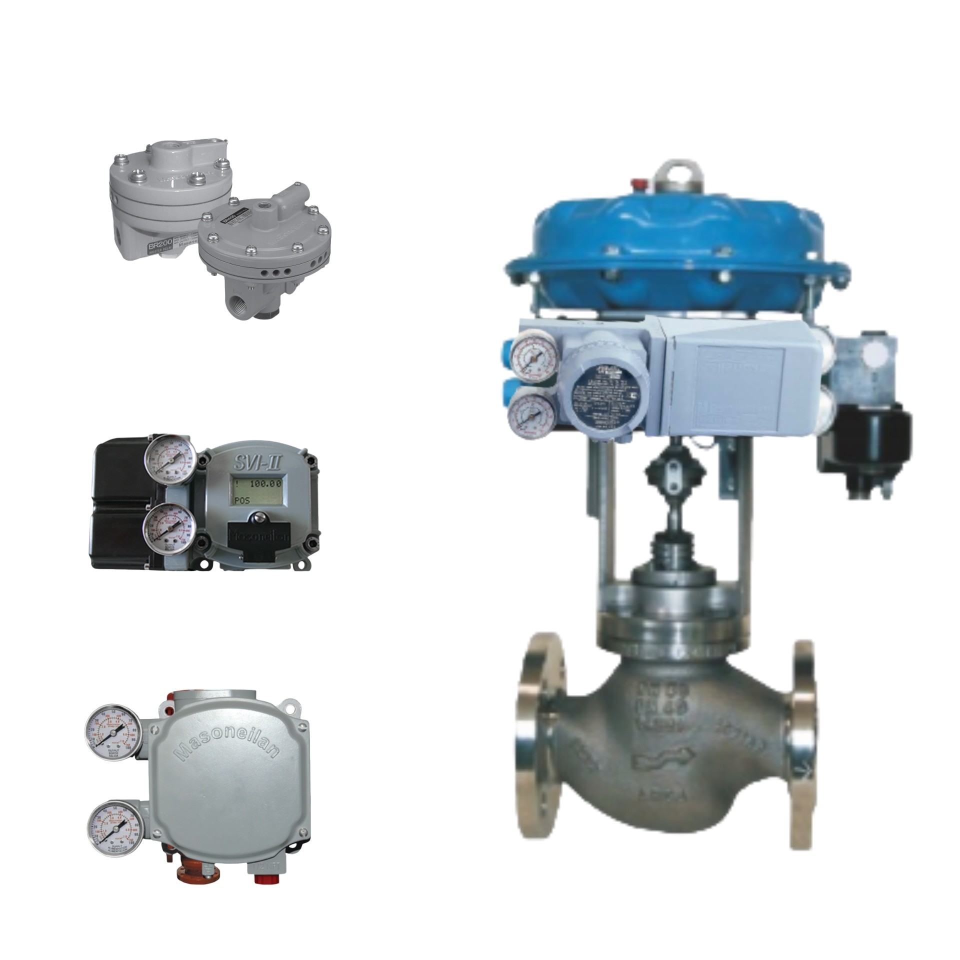 ASCO Solenoid Valve Stock Supplier Masoneilan SVI2/4700E/SVI1000 Valve ...