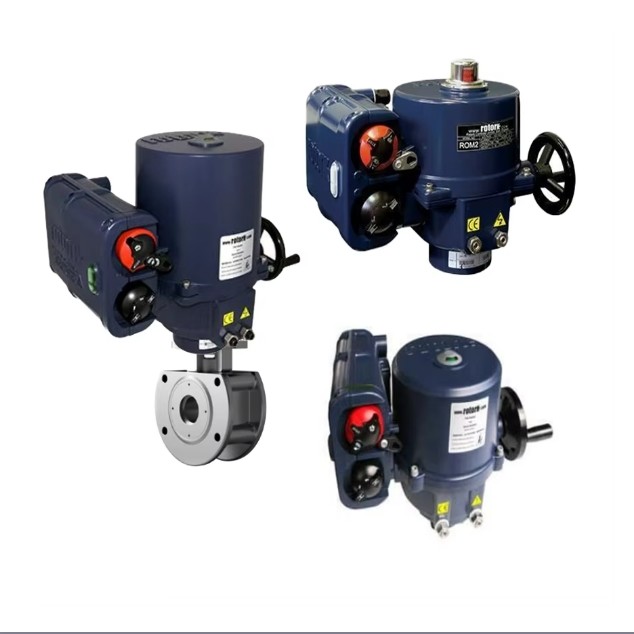 Chinese Brand Control Valve Ball Valve With Rotork ROM Part-turn Direct ...