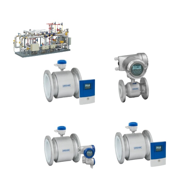 Supplier Fluid Measuring Industrial Flow Meters OPTIFLUX 4300 Krohne ...