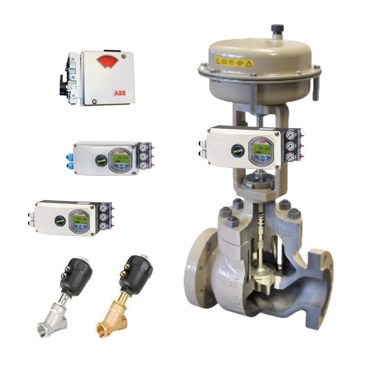 Smooth and Precise 256 I/O Number Pneumatic Control Valves with 220 V ...