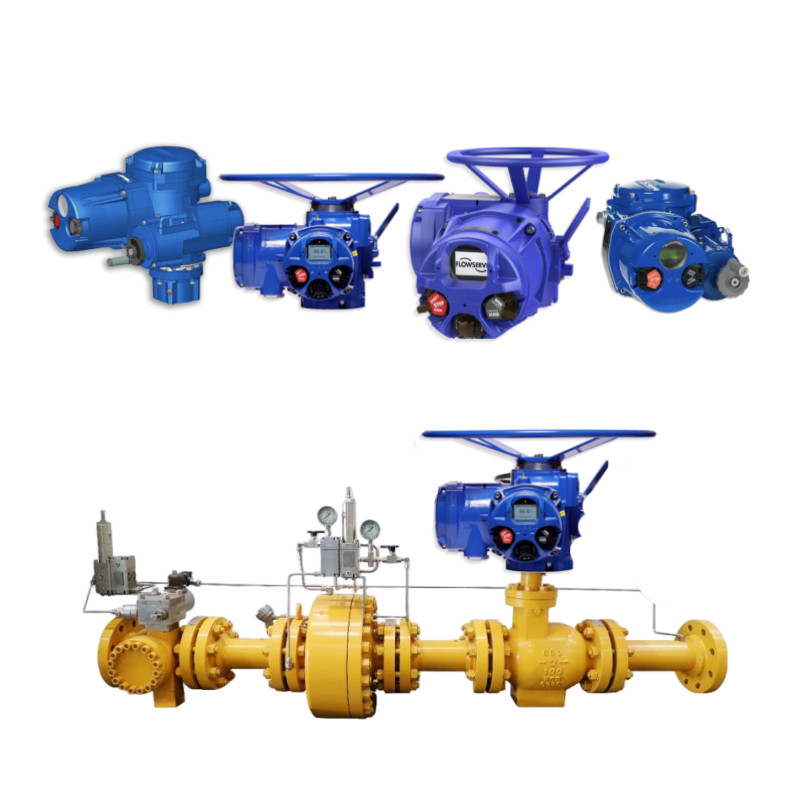 Flowserve Limitorque Electric Valve Actuator MX QX Series Customized ...