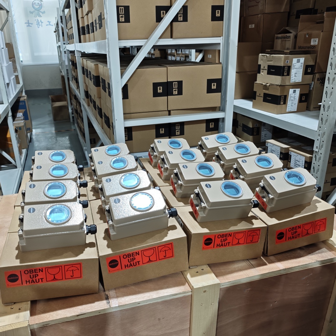 SAMSON 3767 Control Valve with Positioner for Gas & Oil Industry