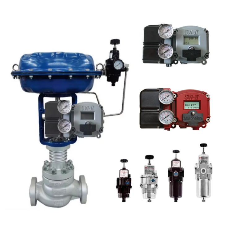 Chinese Control Valve with Smart Positioner SVI2-21113111 Valve ...
