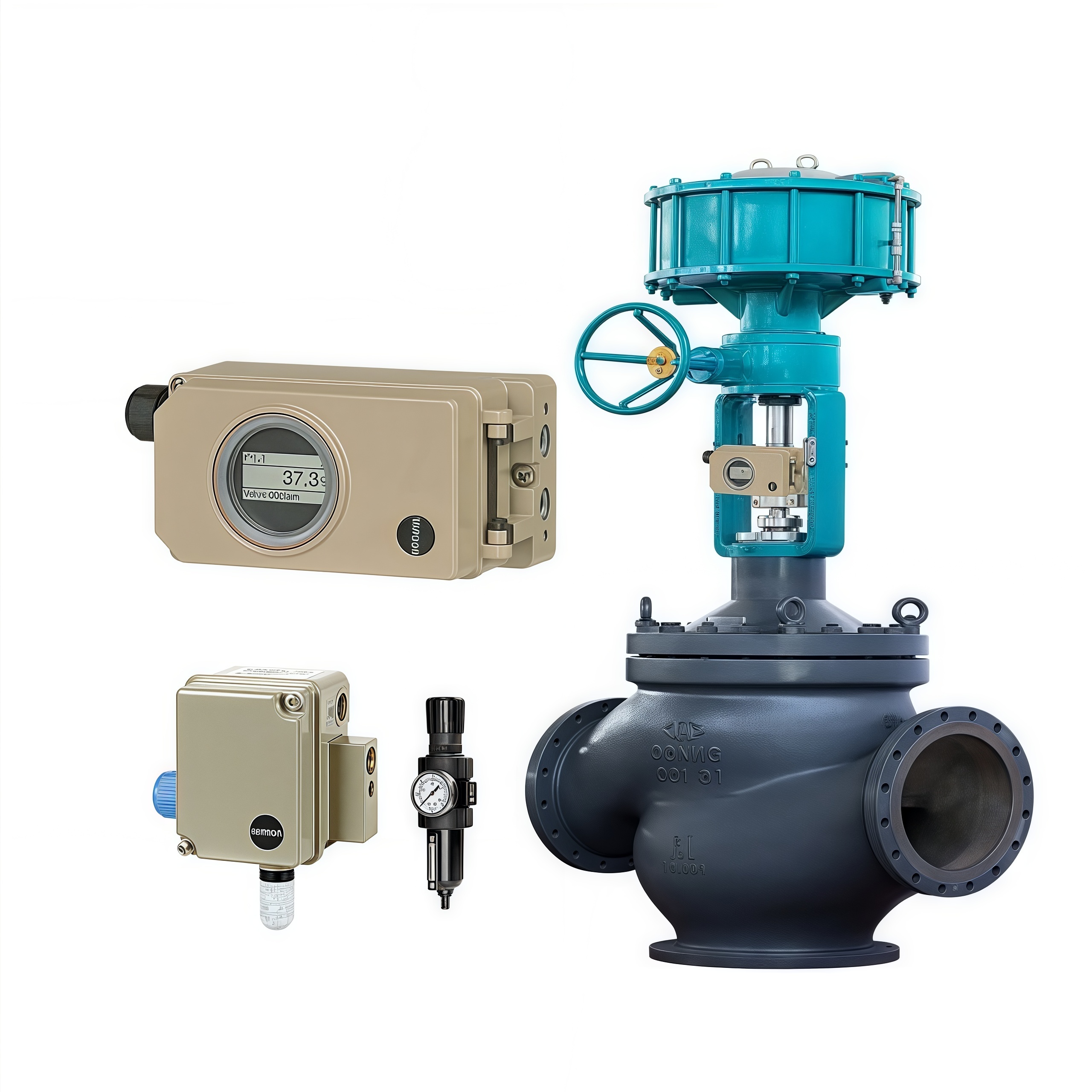 Samson 3730-3 Valve Positioner & 955 Air Filter Regulator