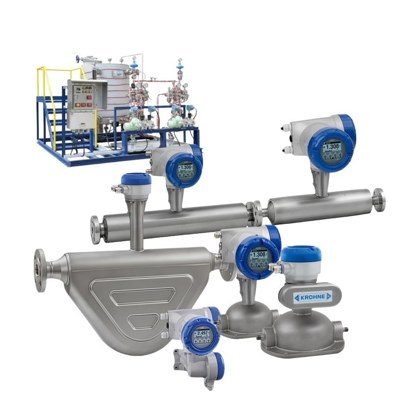 Krohne OPTIMASS 6400/1400/3400/7400 Coriolis Mass Flow Meters | Original Equipment for Liquids ...