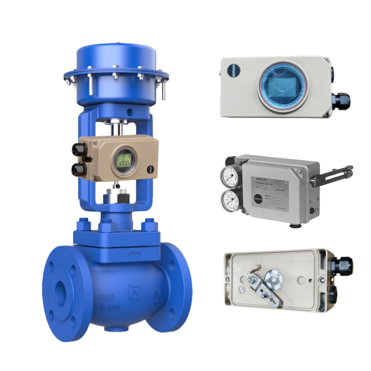 Light Bule Pneumatic Control Ball Valve Spirax Sarco Valve And Samson ...