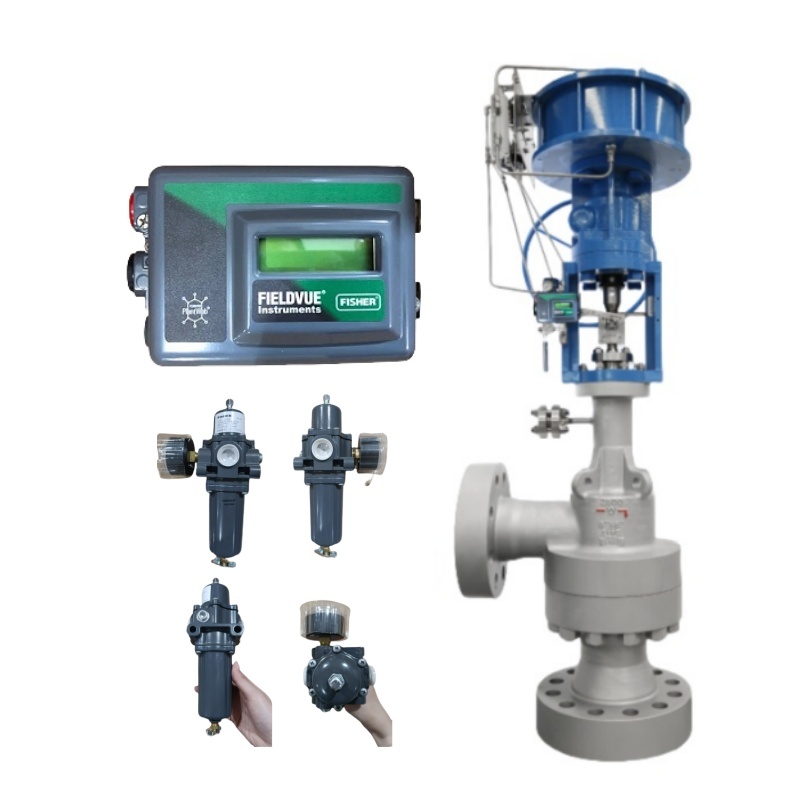 Fisher DVC2000 Digital Valve Positioner with 67DFR Filter