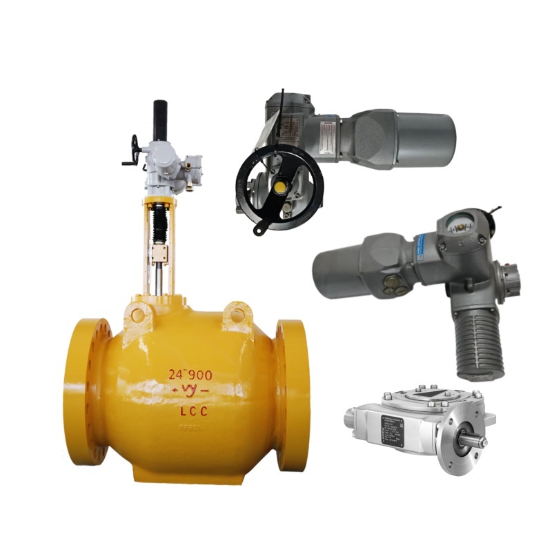 AUMA SA Electric Valve Actuator for High-Pressure Control Valves