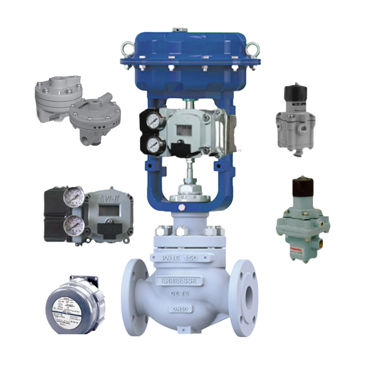 New Pneumatic Control Valve and Masoneilan Pneumatic Positioner SVI2 ...