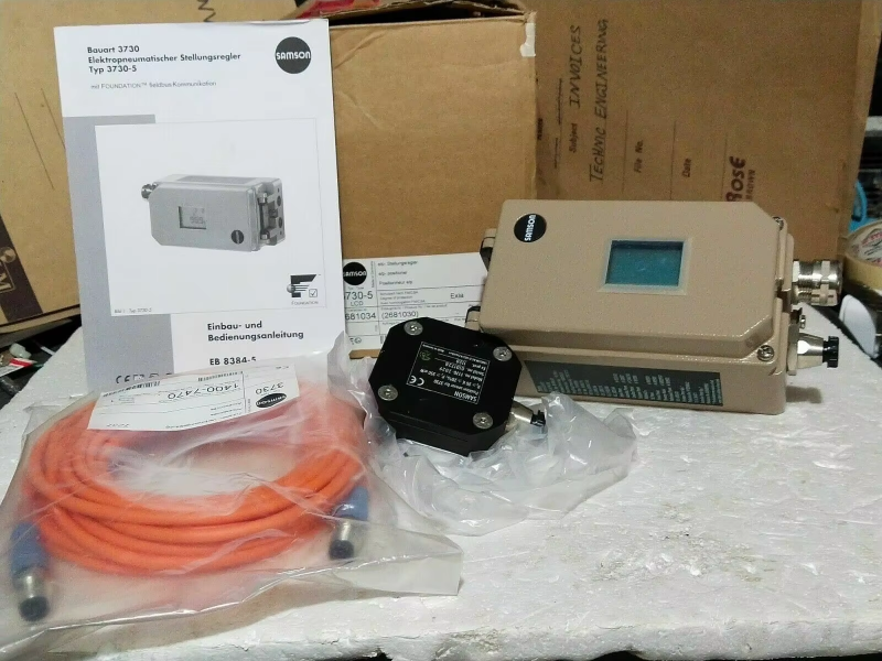 Samson 3730-3 Valve Positioner with 955 Air Filter Regulator