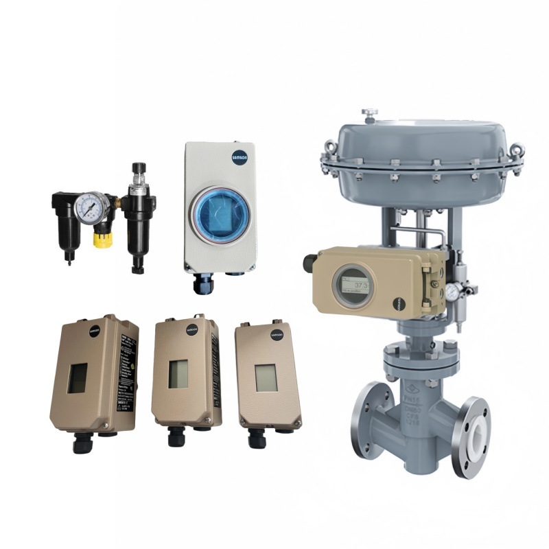 Samson 3730-3 Valve Positioner with 955 Air Filter Regulator