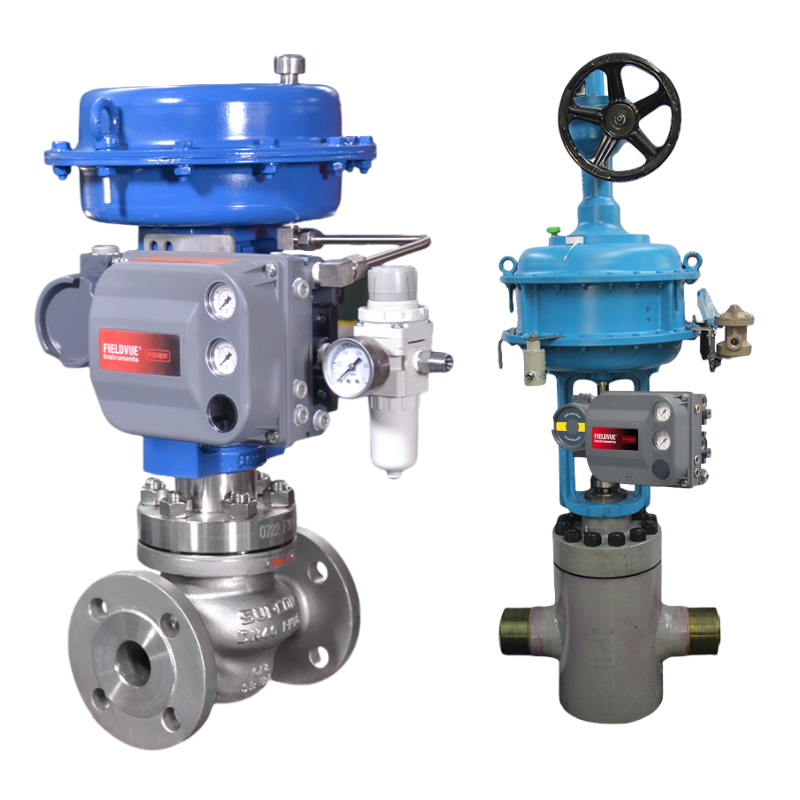 Fisher DVC6200HC Pneumatic Control Valve with Positioner