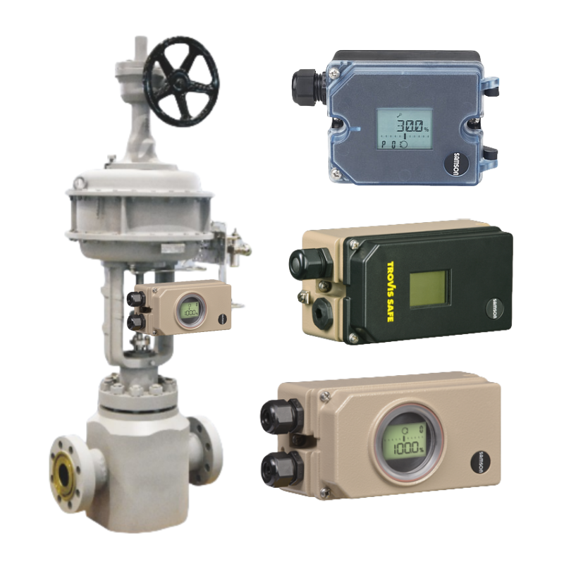 Samson 3730 Valve Positioner with HART Spot for Industrial Control