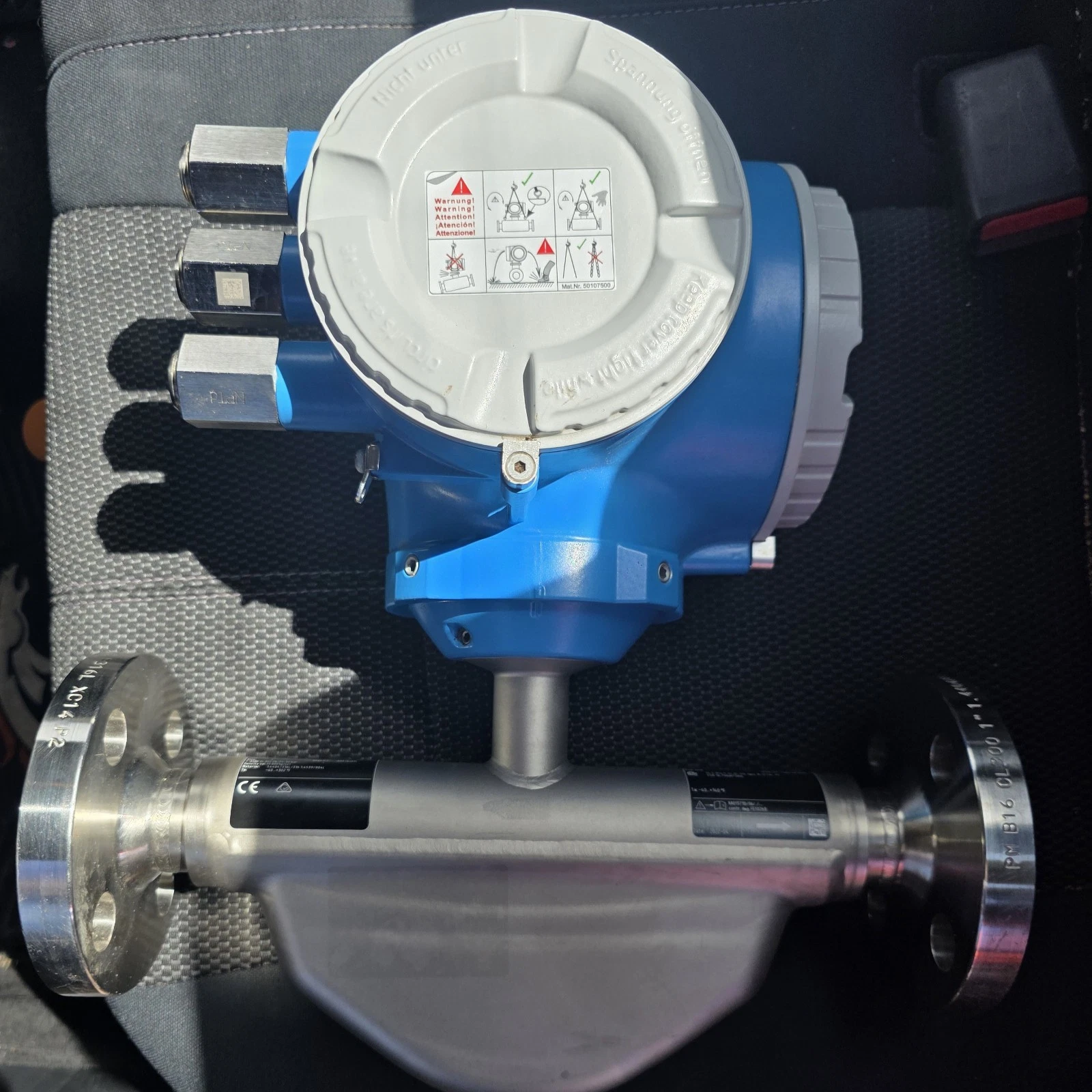 Endress+Hauser Proline Promass E 300 Coriolis Mass Flow Meter for ...