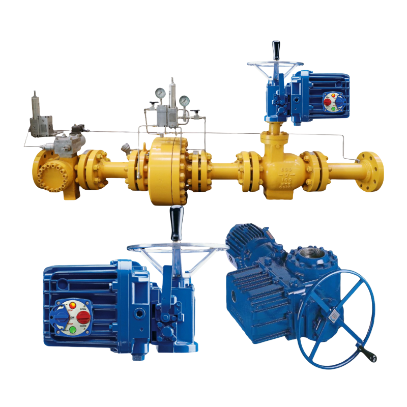 Flowserve Limitorque L120 Electric Actuator for Natural Gas Regulator ...